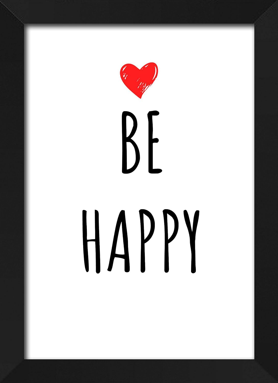 Happy Frames BE Happy Framed Quotes Posters | Wall Poster with Quotes ...
