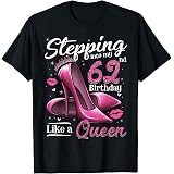 Amazon.com: High Heels Stepping Into My 62nd Birthday 62 and Fabulous T ...