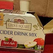 Grove Square Apple Cider Mix, Spiced, 24 Single Serve Cups: Amazon.ca ...