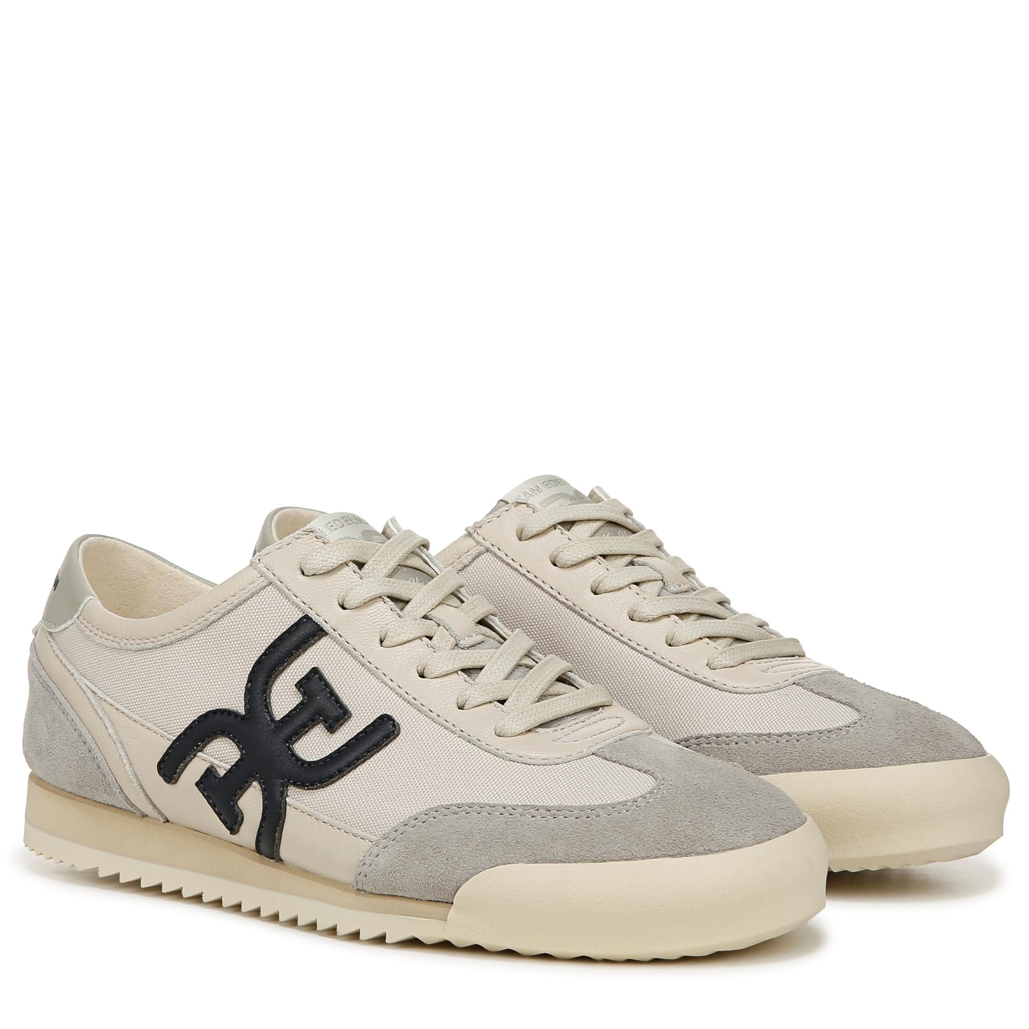 Sam Edelman Women's Ivey Sneaker Stone Grey/Ivory Haze/Midnight 7 ...