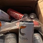 Amazon.com : CELSIUS Sparkling Grape Rush Fitness Drink, ZERO Sugar ...