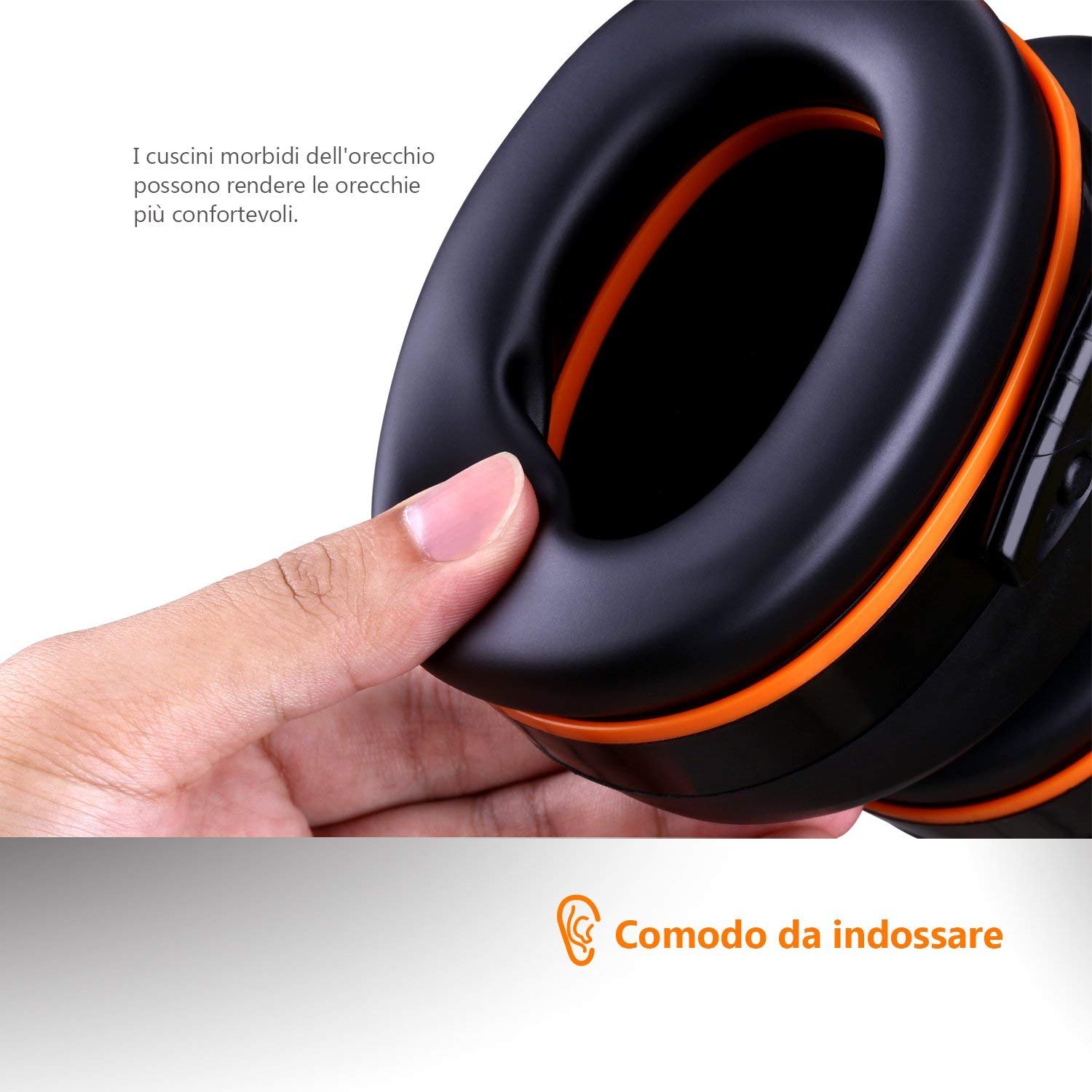 Prodotti salute e sicurezza sul lavoro TACKLIFE Cuffie Antirumore HNRE1 ...