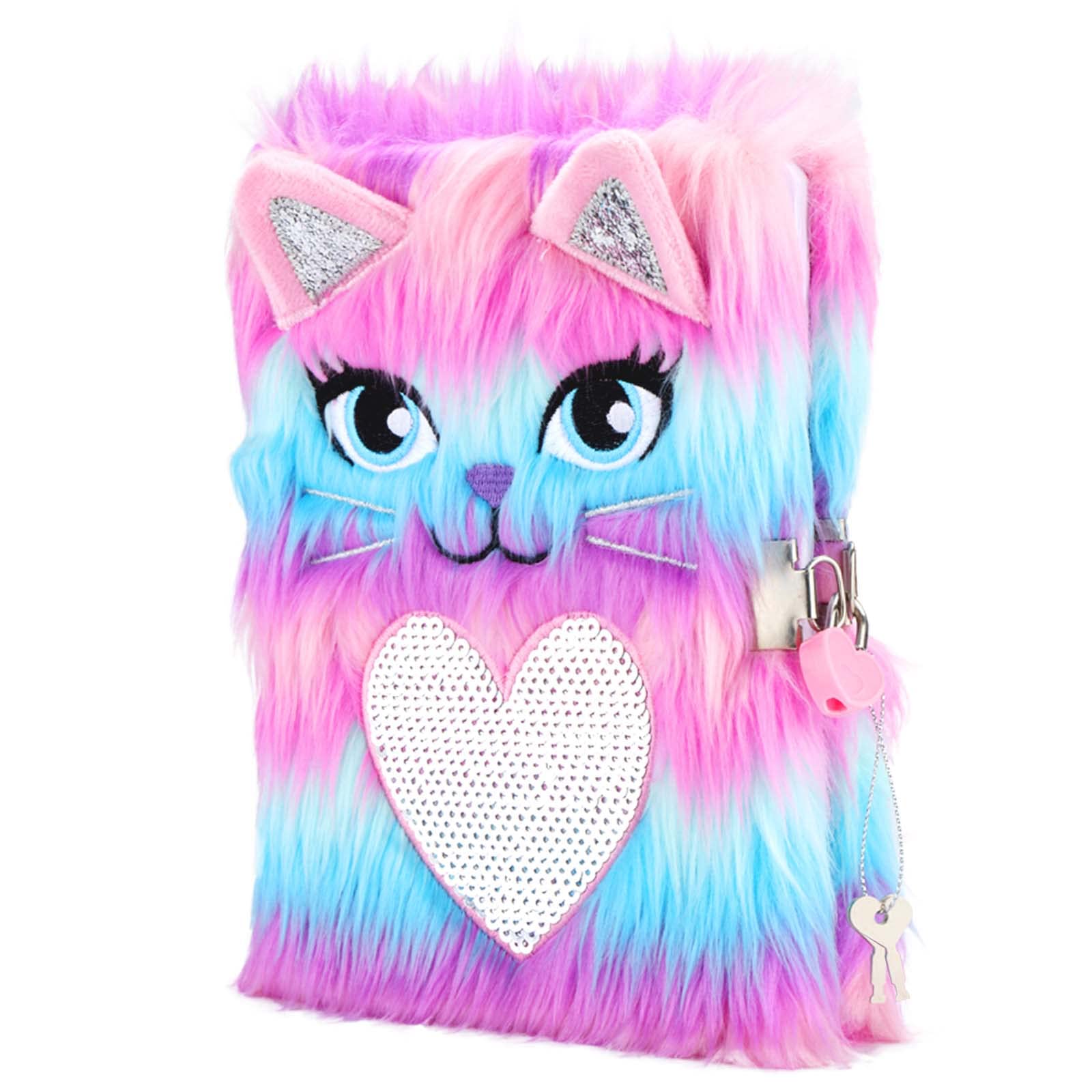 Mua Diary for Girls with Lock and Keys, Cute Lion Plush Diary Secret ...