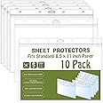 Amazon.com : Bird Fiy Sheet Protectors 10 Pack 8.5" x 11" Waterproof ...