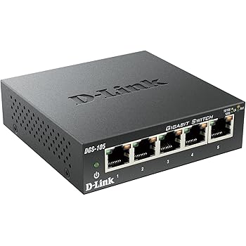 NETGEAR GS105NA 5-Port Gigabit Ethernet Network Switch | Lifetime Next ...