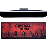 Amazon.com: Stranger Things Retro Arcade Logo Desk Mat | Officially ...