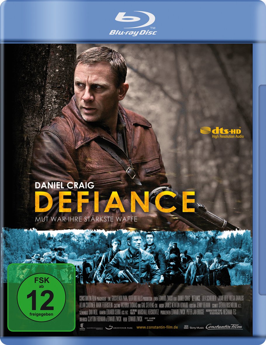 Unbeugsam - Defiance [Blu-ray]: Amazon.de: Craig, Daniel, Bell, Jamie ...