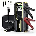Amazon.com: Car Jump Starter with Air Compressor, VoltSurge 6000A Peak 12V Battery Jumper ...