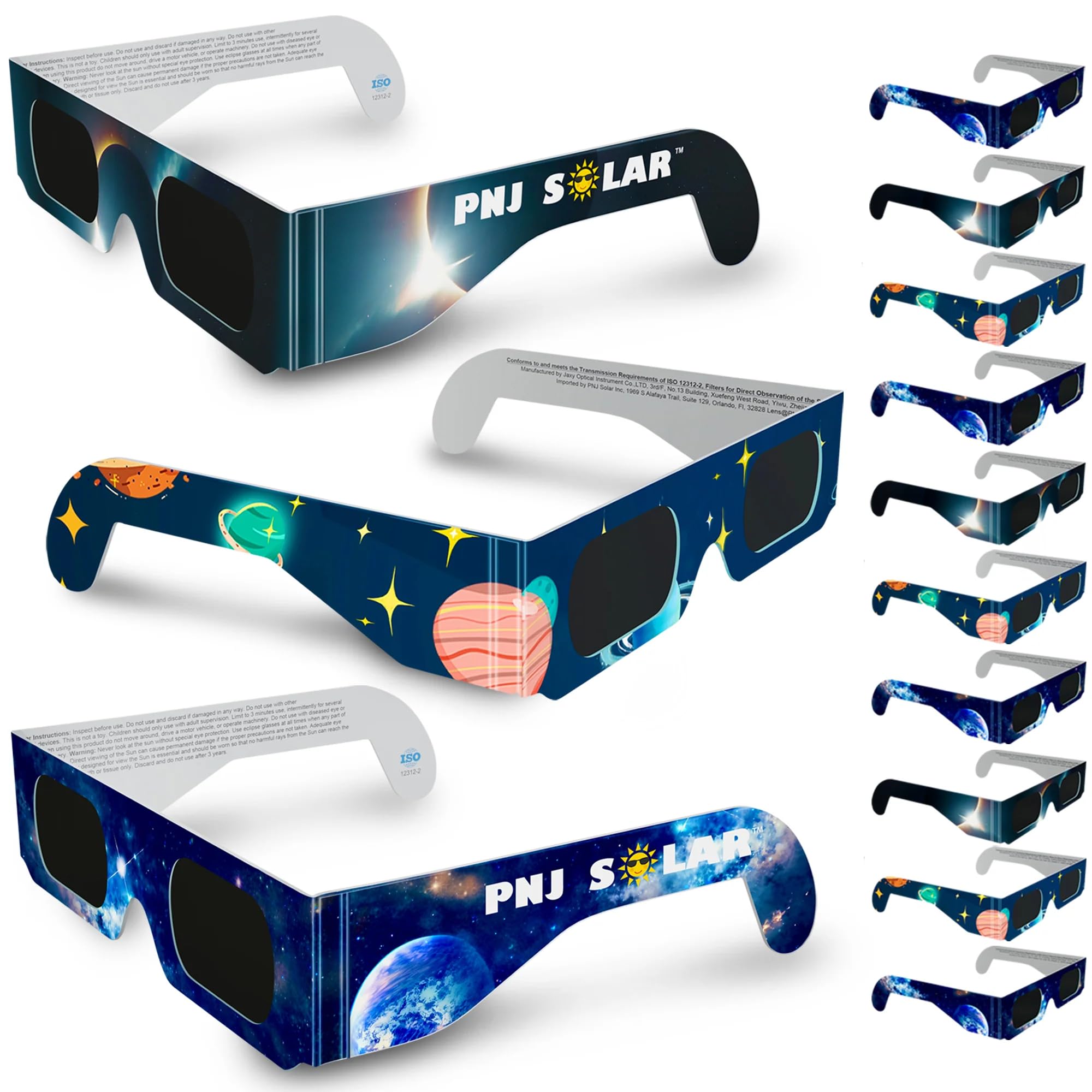 Mua [10 Pack] Solar Eclipse Glasses AAS Approved 2024 - ISO Certified ...