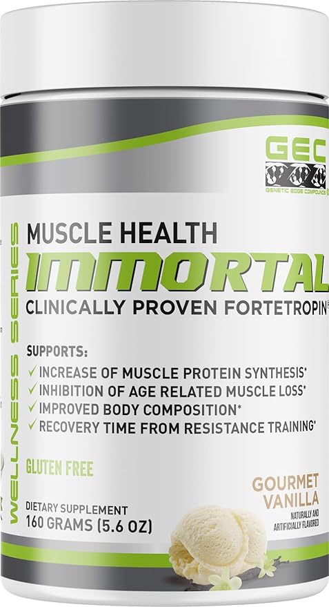 Amazon.com: GEC Immortal | Muscle Health | CLINICALLY Proven ...