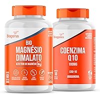 Kit Coenzima Q10 + Bio Magnésio Dimalato, Biogens | Amazon.com.br