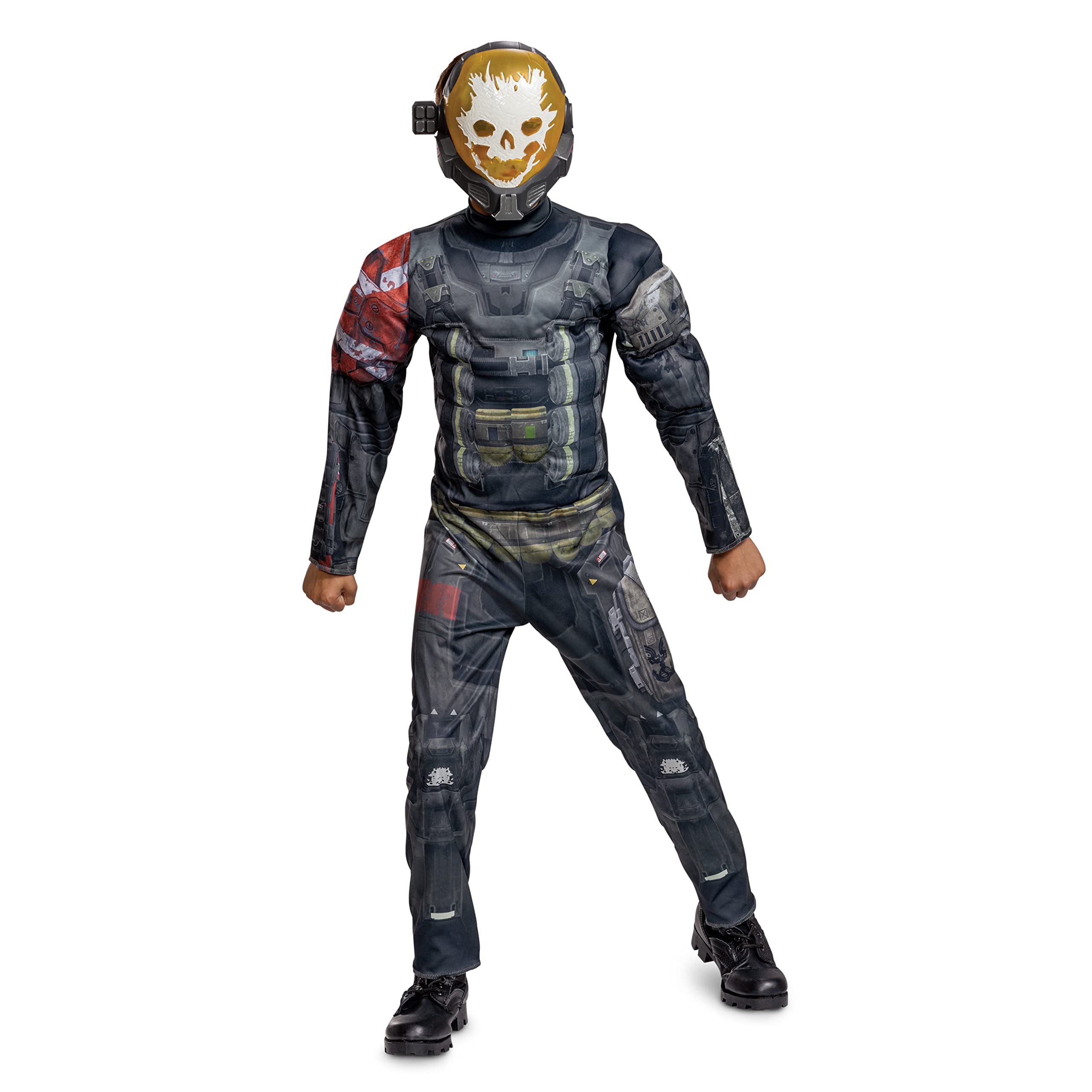 Mua Halo Spartan Emile Costume, Official Halo Muscle Costume for Kids ...