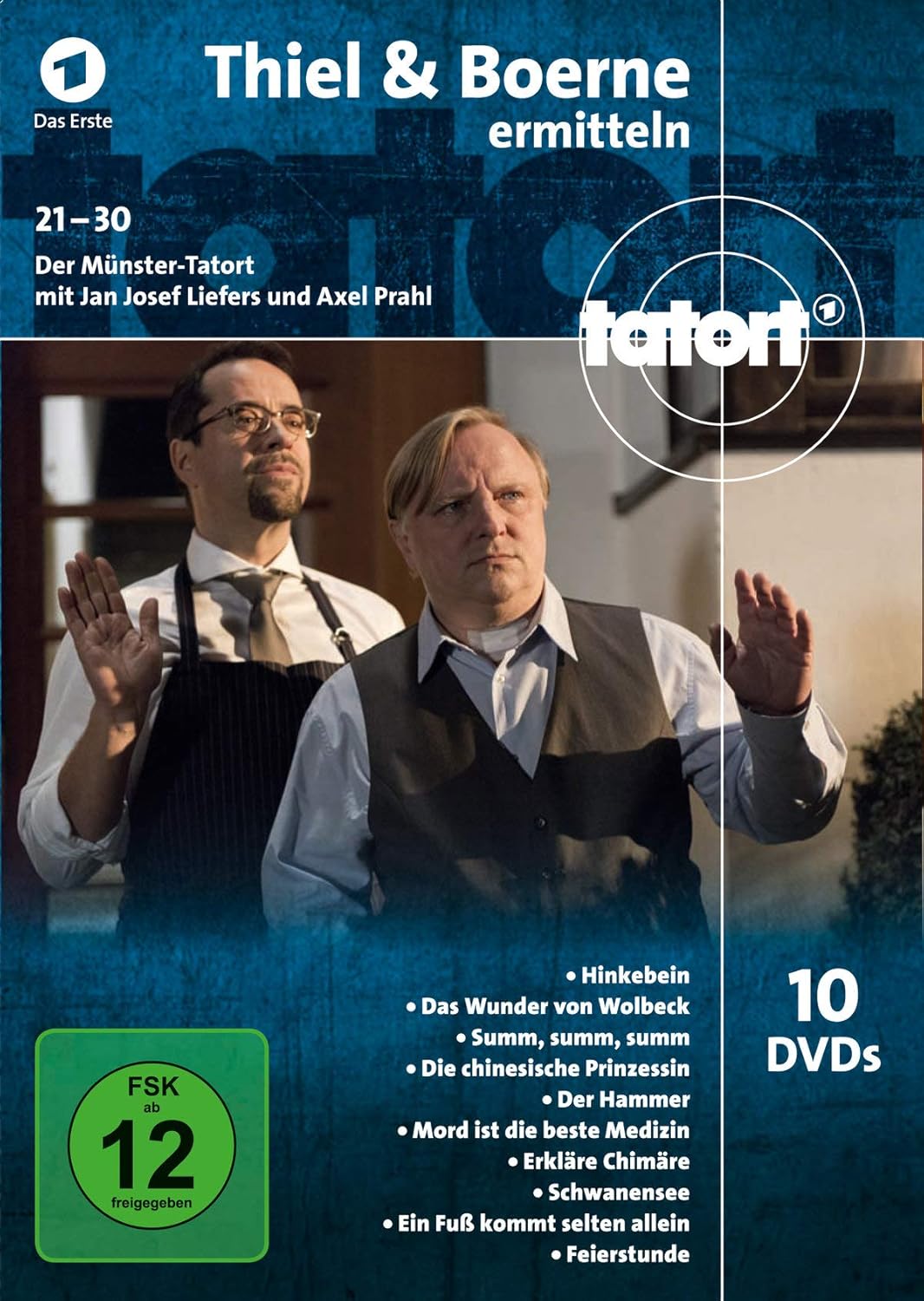 Tatort Münster - Thiel und Boerne ermitteln Fall 21-30 10 DVDs: Amazon ...