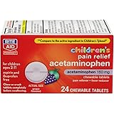 Amazon.com: Children's Tylenol Chewables, 160 mg Acetaminophen for Pain ...