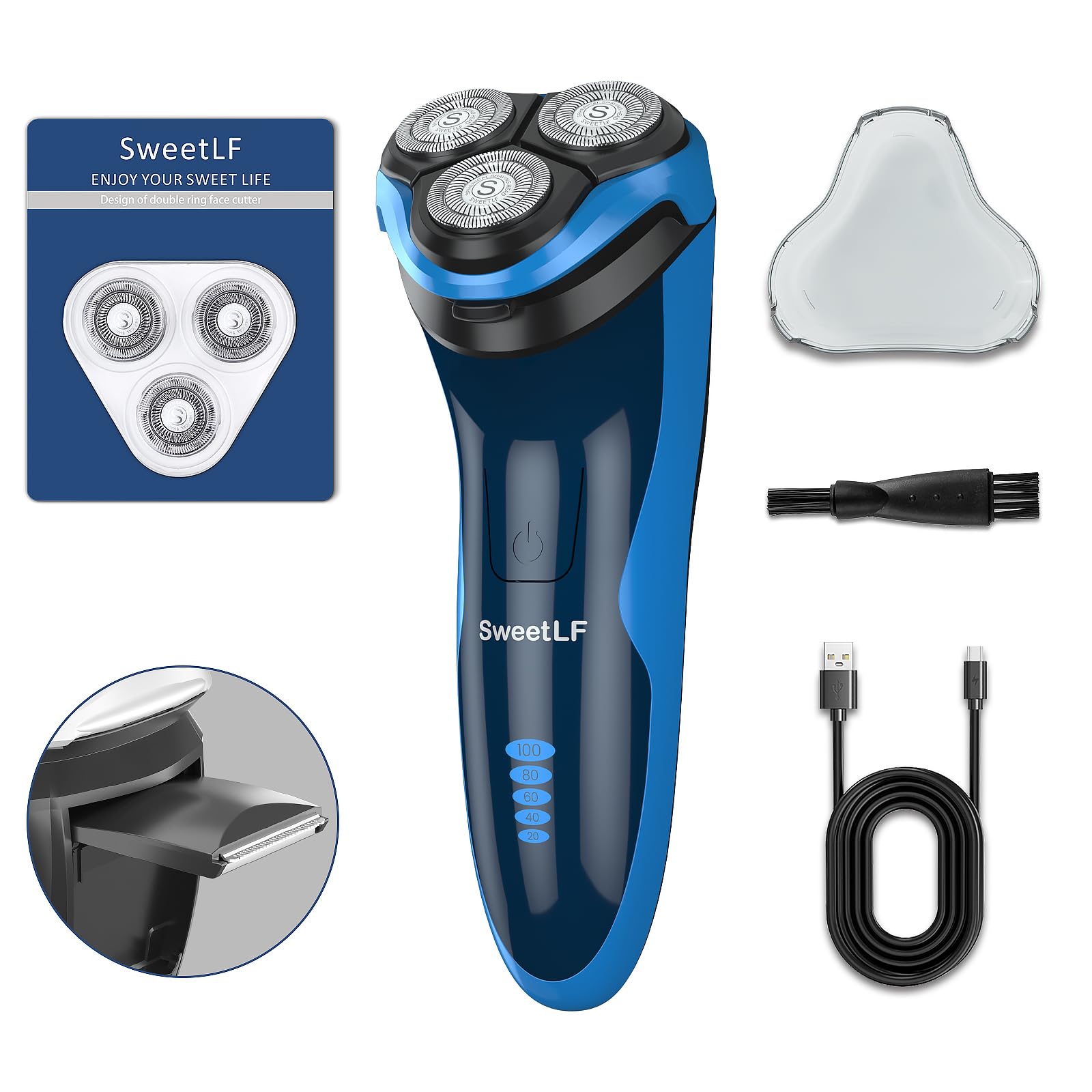 SweetLF Electric Razor for Men, 2023 News Electric Shaver for Men ...