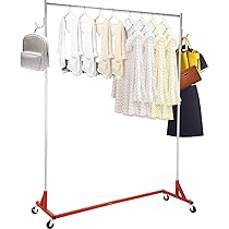 VEVOR VEVOR Z Rack, Industrial Grade Z Base Garment Rack, Height ...