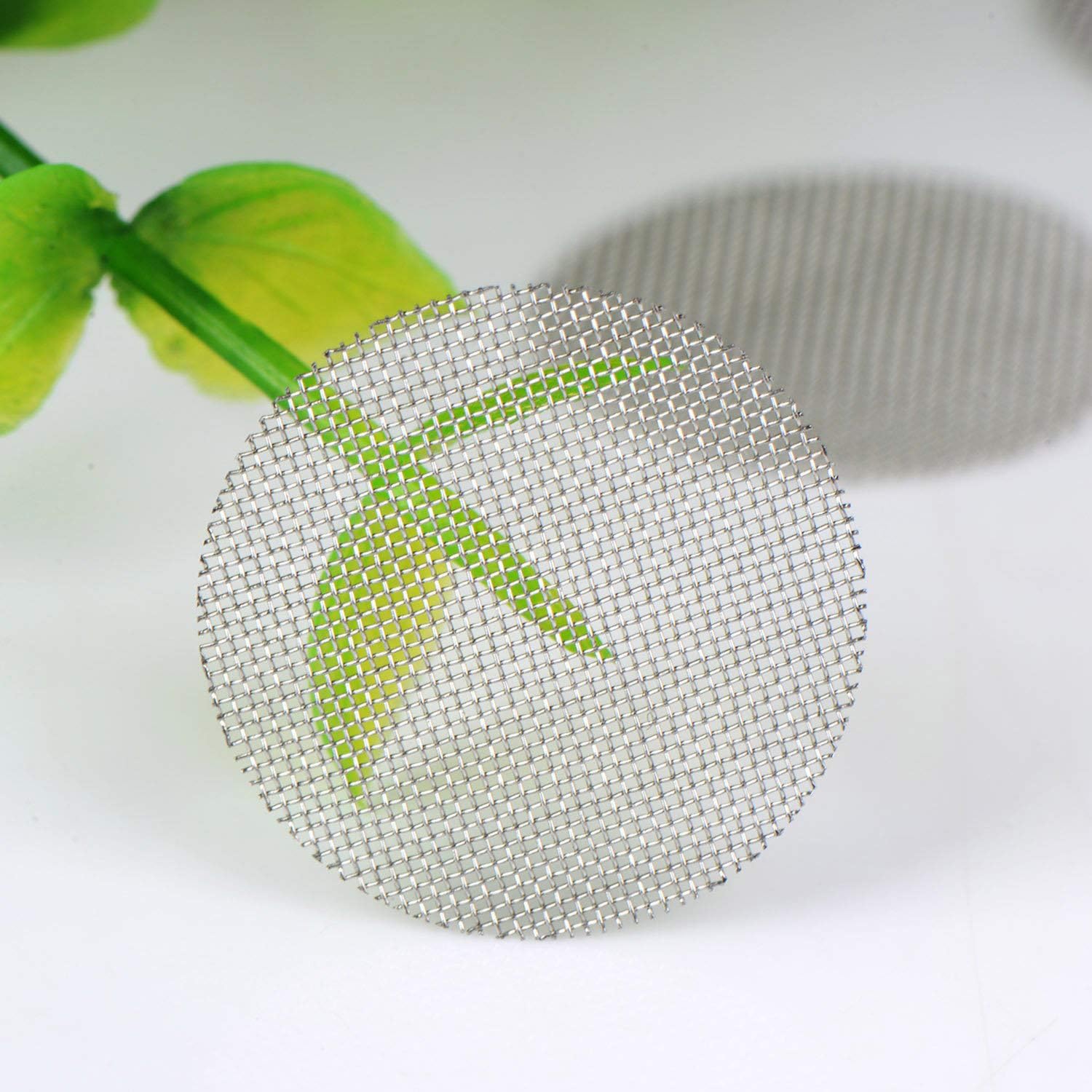 Stainless Steel Smoking Screens Pipe Screen Filters 15 mm with Storage ...