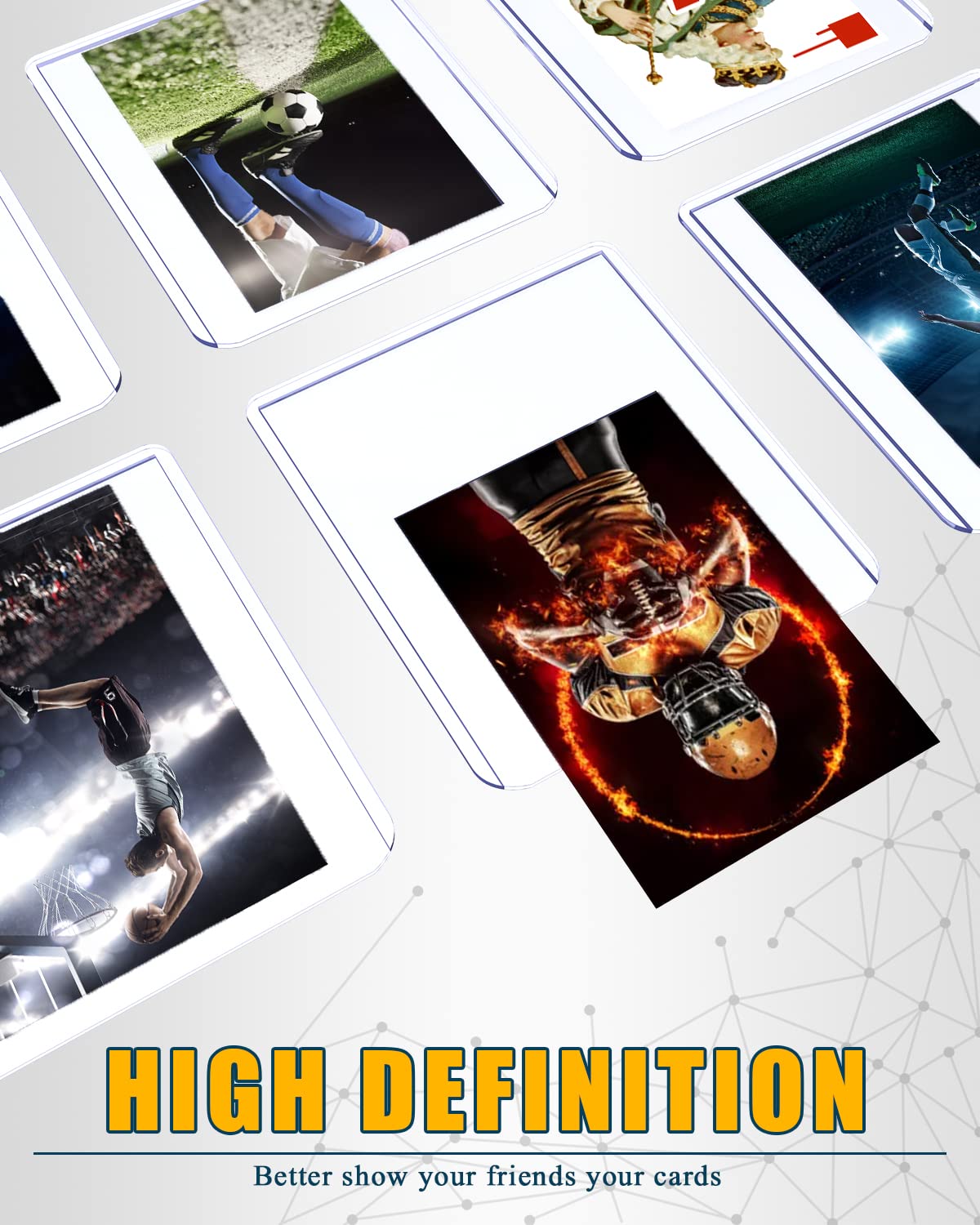 Mua Top Loader Card Sleeves 480 ct, 35 PT Premium 240 Top Loader and ...