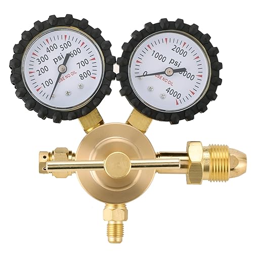 weyleity Nitrogen Regulator with 0-800 PSI Delivery Pressure | CGA580 ...