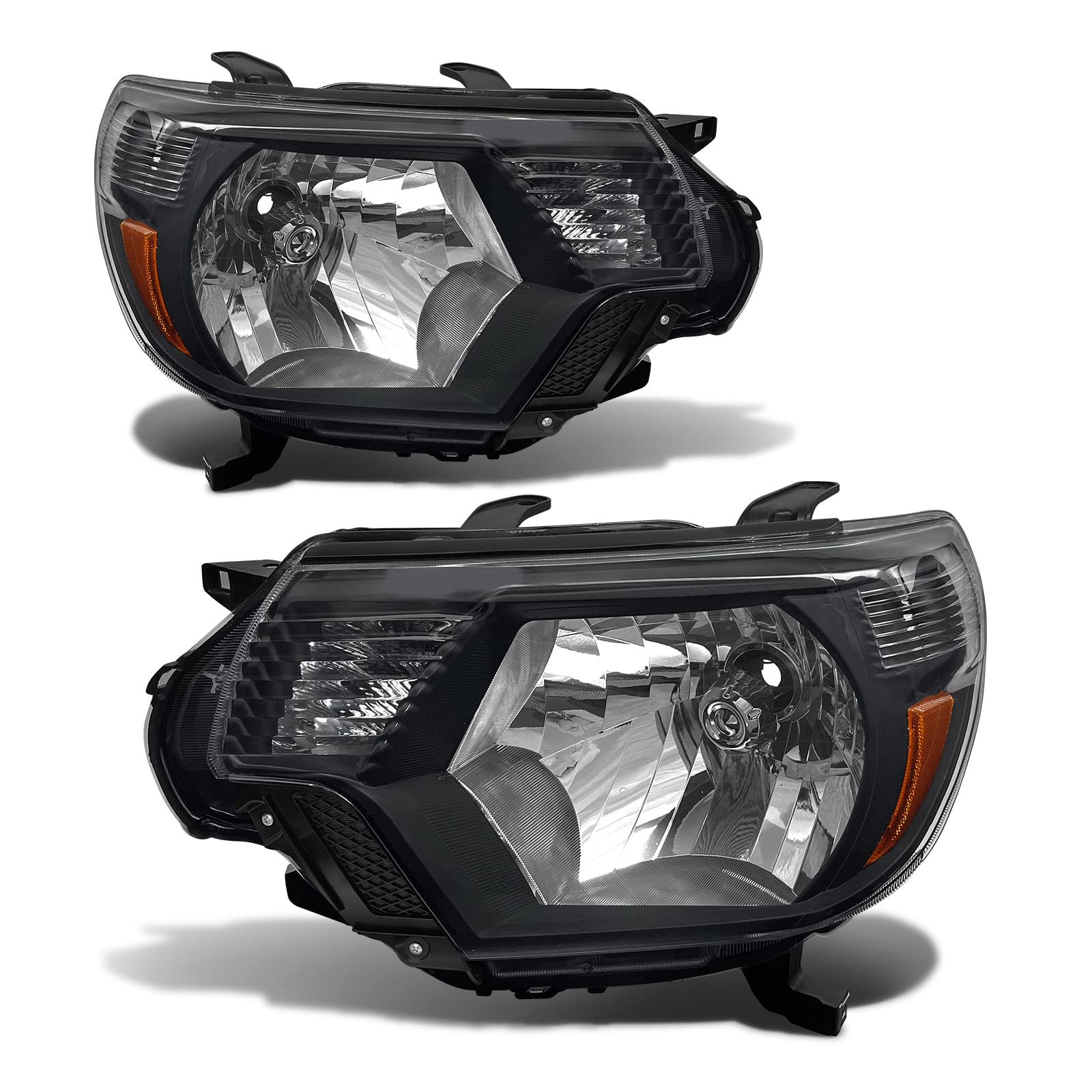 ADCARLIGHTS Headlights for 2012 2013 2014 2015 Toyota Tacoma Headlight ...