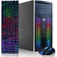 Amazon.com: HP RGB Gaming Desktop PC, Intel Quad I7 up to 3.8Ghz ...