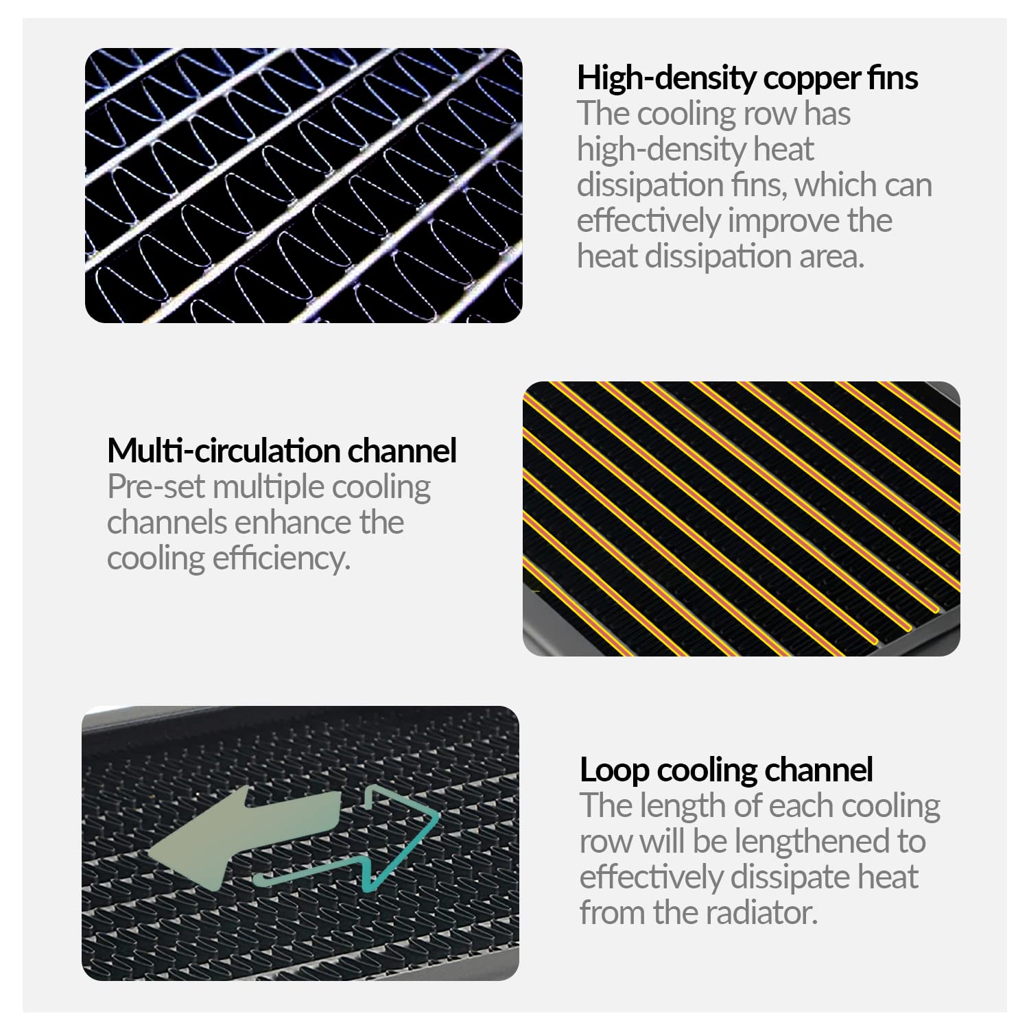 Mua Dracaena 360mm Computer Radiator Copper Water Cooling Cooler CPU ...