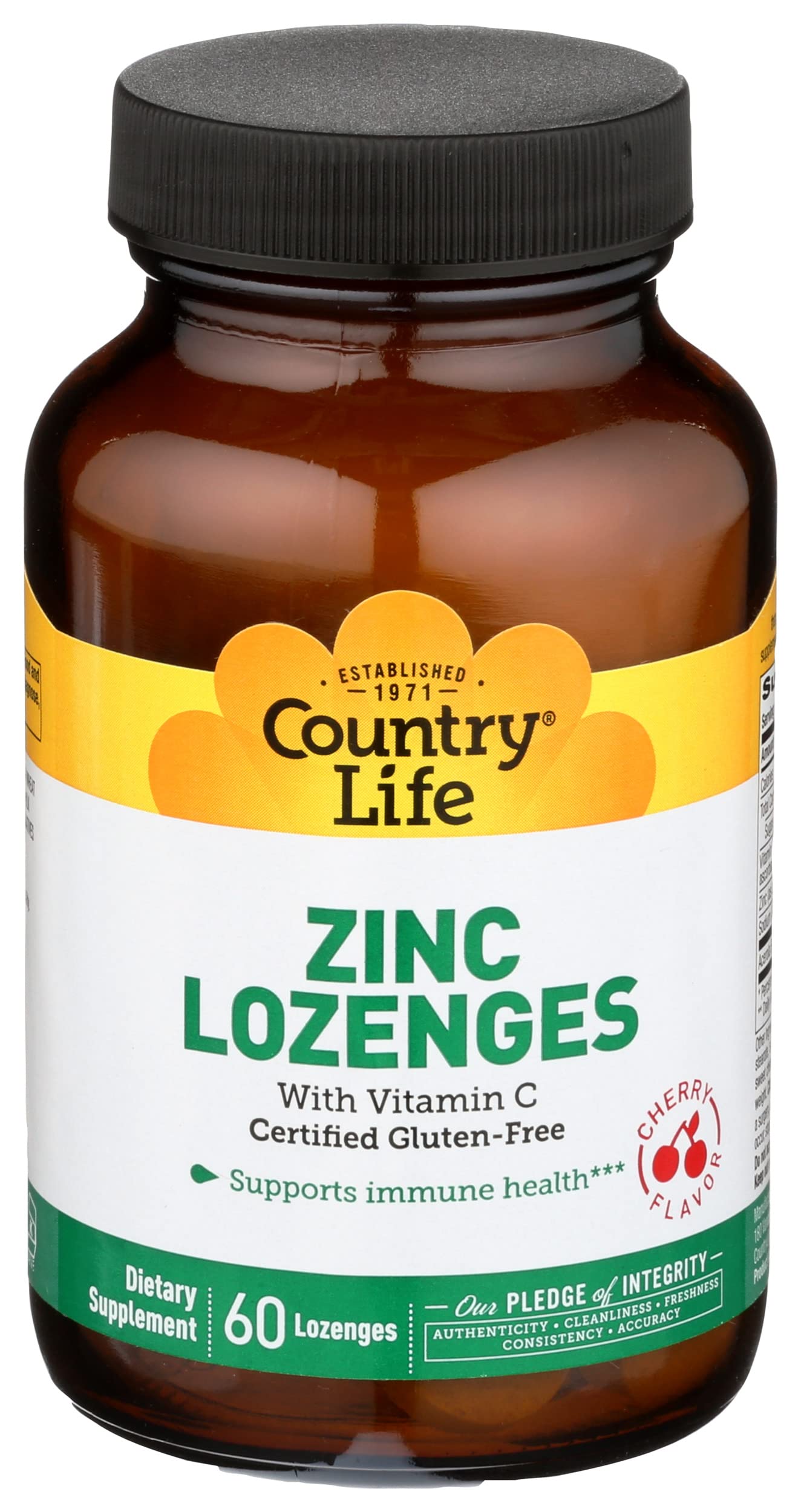 Mua Country Life Zinc Lozenges 23 Mg + Vitamin C Cherry Flavor, 60 ...