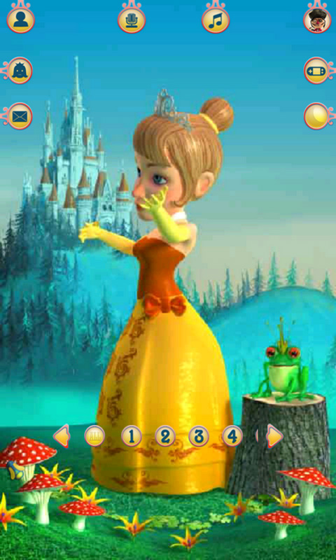 Talking Princess Free:Amazon.co.jp:Appstore for Android