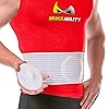 BraceAbility Hernia Belt for Men & Women | Stomach Truss Binder with ...