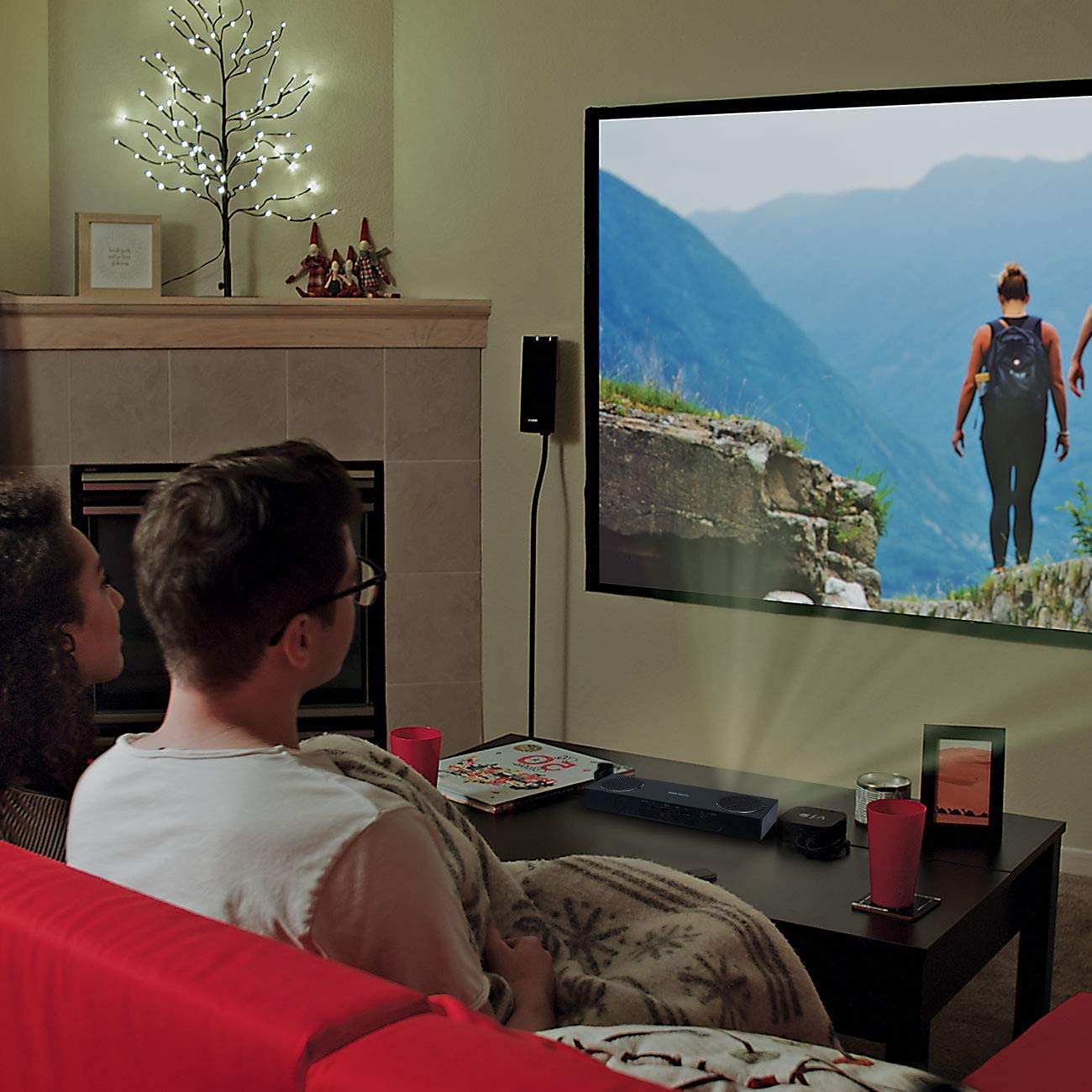 Mua Miroir M280A Smart WIFI and Bluetooth Mini LED Projector | Dual ...