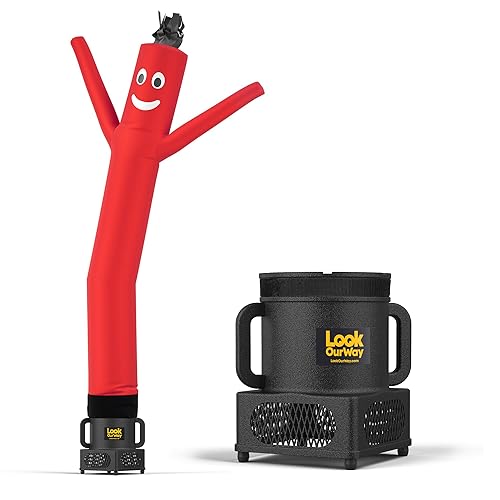LookOurWay Air Dancers Wacky Waving Inflatable Tube Man - 7ft Tall ...