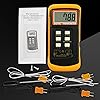 Thermocouple Thermometer Digital K Type Dual Channel Thermometer HVAC ...
