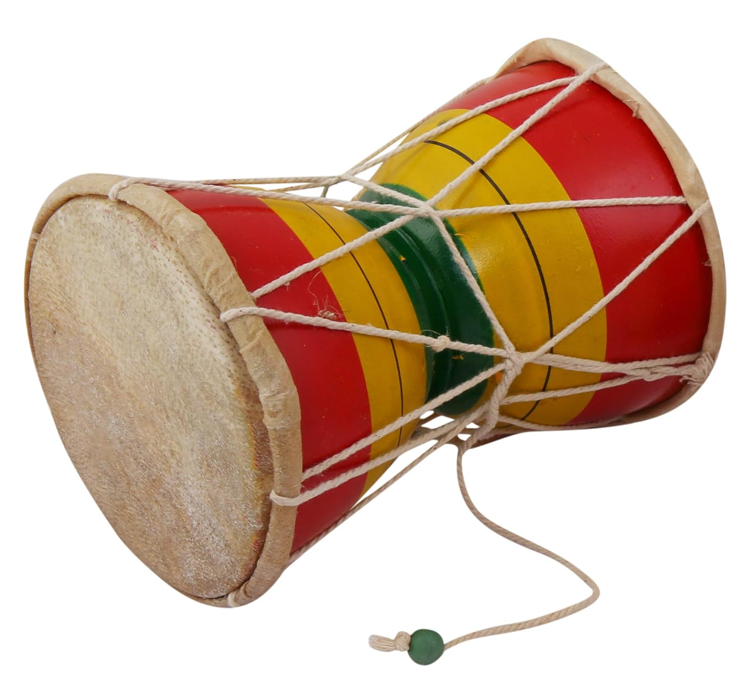 JUAREZ NDM6 Nawaab 6 Inch Damru Hand Percussion Handmade Indian Musical ...