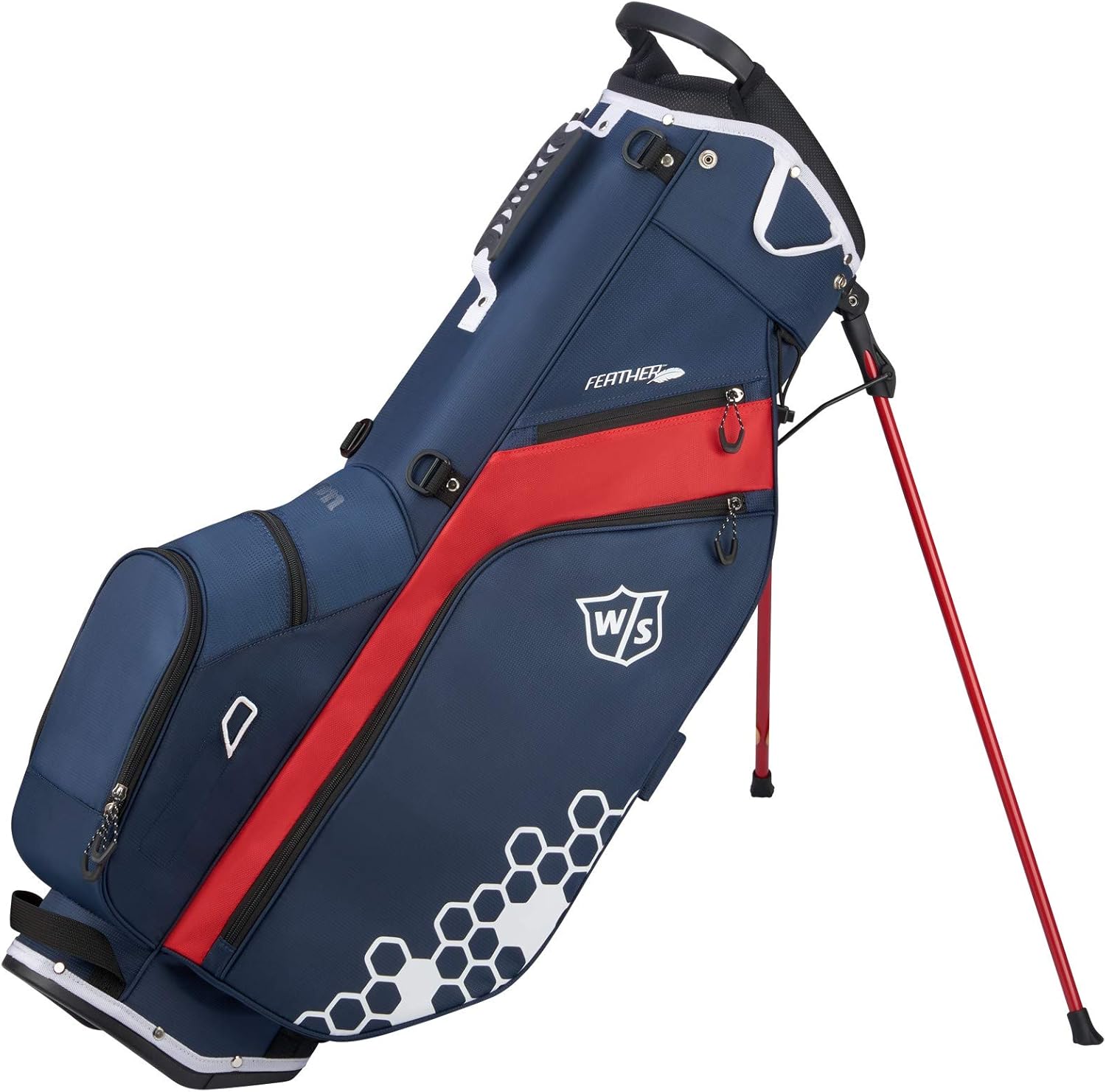 Wilson Staff Golf Bag, Feather Golf Stand Bag, Carry bag – BigaMart