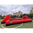 Amazon.com: 40ft x 20ft Outdoor Inflatable Soccer Field Inflatable ...
