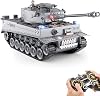 Supdex 1:18 RC Tank, 2.4Ghz LCF WW2 German Tiger I Remote Control Tank ...