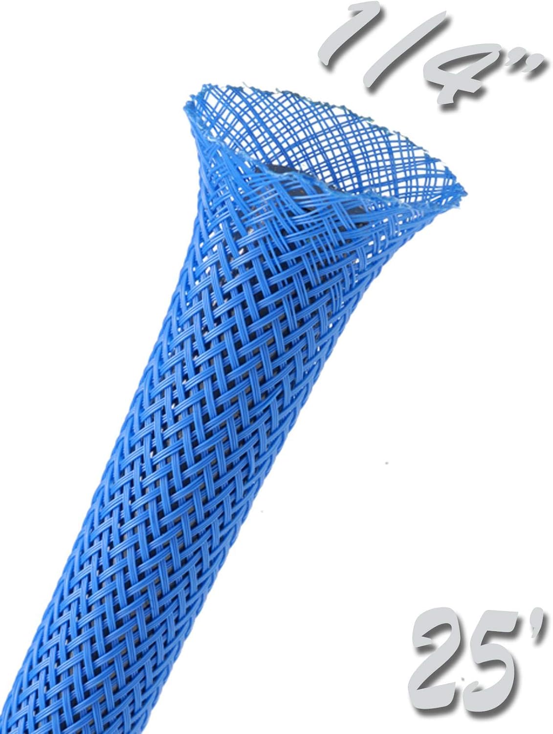 Amazon.com: Electriduct 1/4" PET Expandable Braid Sleeving Flexible ...