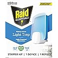 Amazon.com: Raid Essentials Flying Insect Light Trap Starter Kit, 1 ...