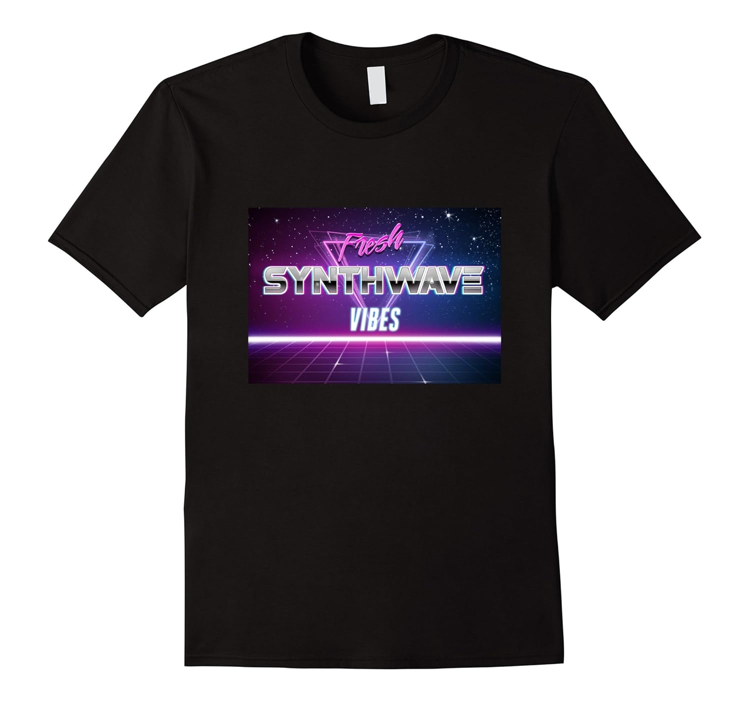 Synthwave Shirt – Fresh Synthwave Vibes 80s Aesthetic Tee-4LVS – 4loveshirt