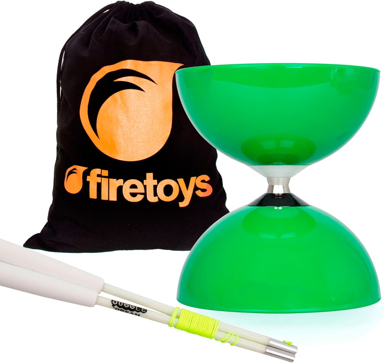 Juggle Dream Big Top Diabolo, Superglass Fibre Diablo Sticks & Firetoys ...