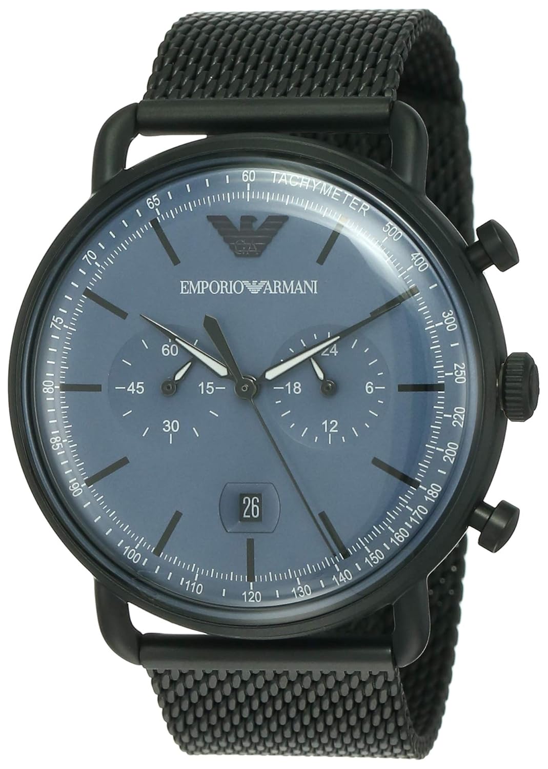Buy Emporio Armani Aviator Analog Blue Dial Men's Watch-AR11201 at ...