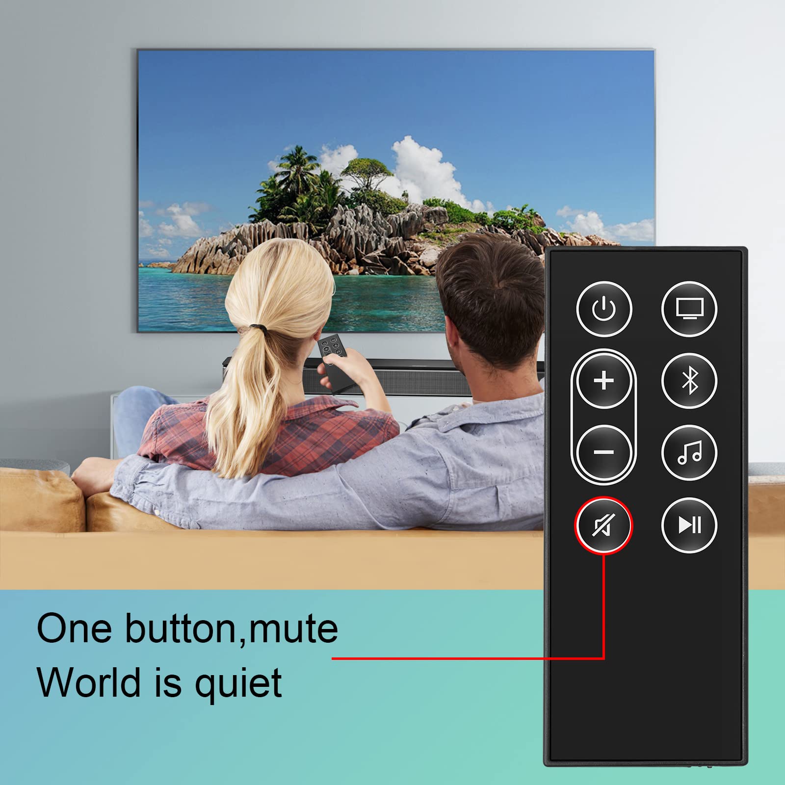 Mua Bluetooth Remote Control Replacement for Bose Smart Soundbar 300 ...