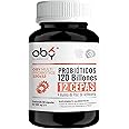 Probioticos 120 Billones de 12 Cepas + Prebioticos. OBY MULTI Probiotics además contiene Inulina ...