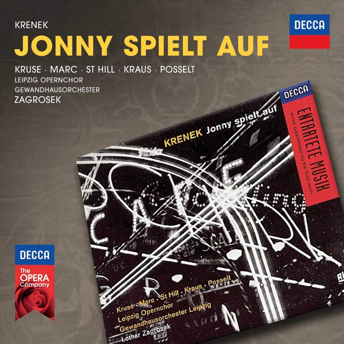 Ernst Krenek, Lothar Zagrosek, Gewandhausorchester Leipzig, Heinz Kruse ...