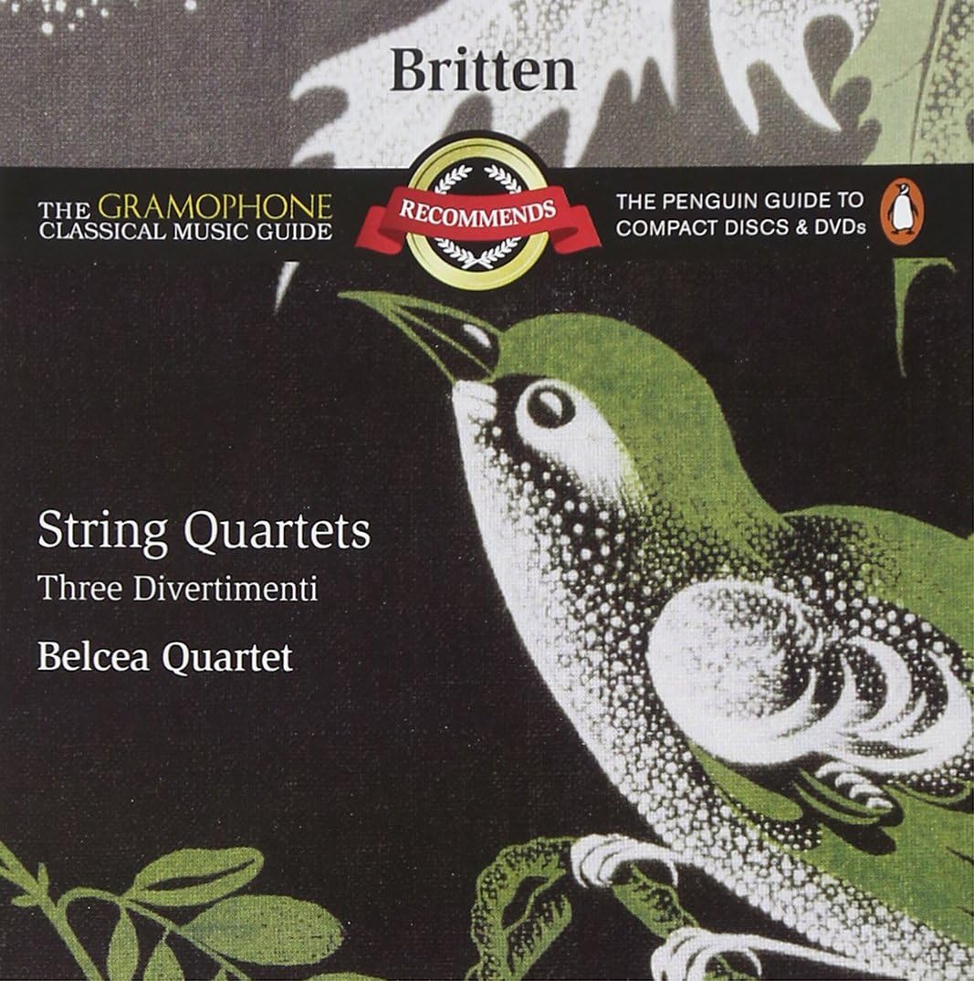 Britten: String Quartets - Three Divertimenti: Amazon.co.uk: CDs & Vinyl