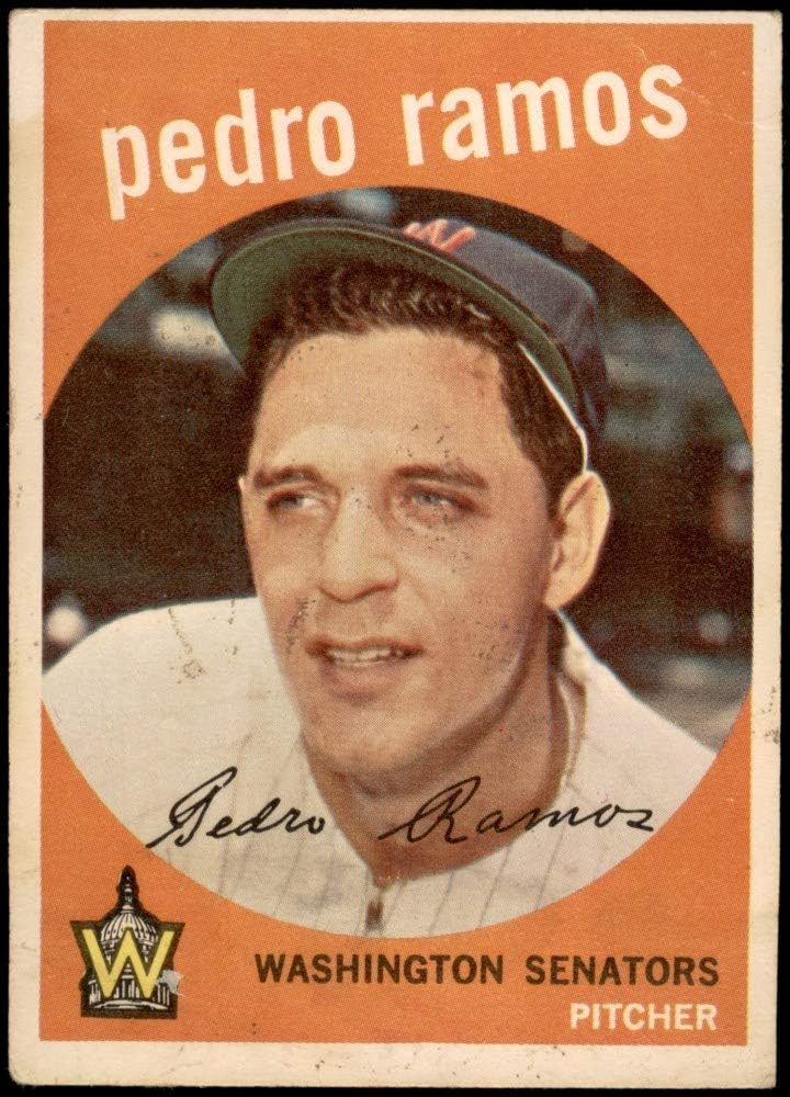 Amazon.com: 1959 Topps # 78 Pedro Ramos Washington Senators (Baseball ...