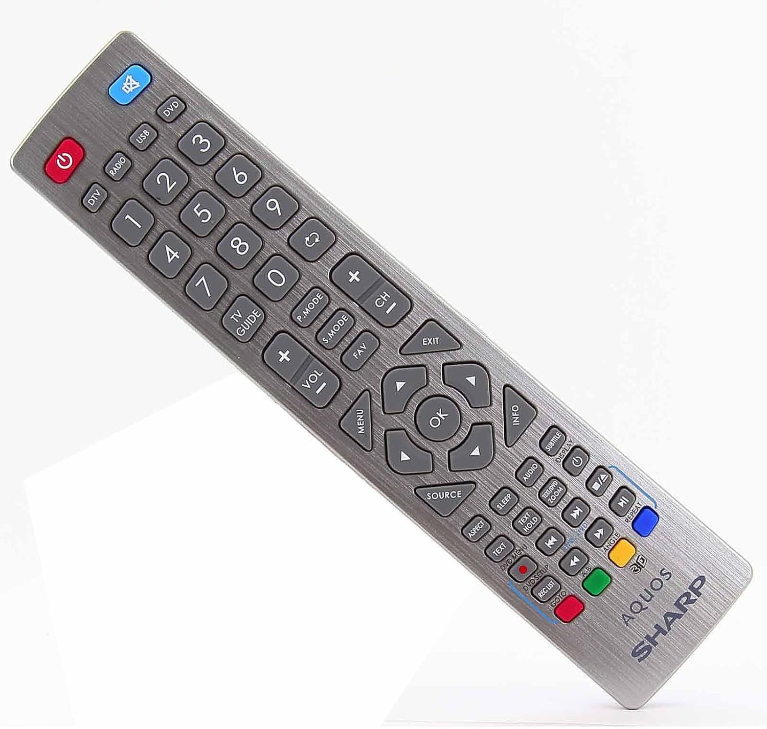Sharp Aquos SHW/RMC/0105 Genuine Remote Control for LCD LED 3D HD Smart ...