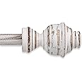 Amazon.com: (2Pack) Farmhouse Rustic Curtain Rods Distressed Ivory ...