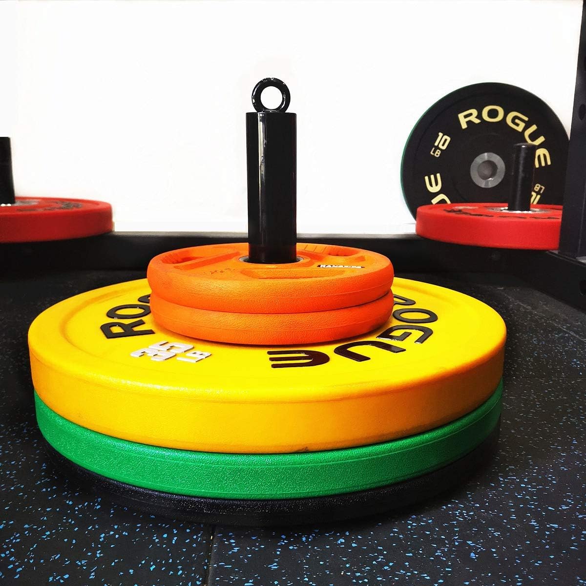 APROTII Loading Pin With Carabiner Gym Weight Bearing Dumbbell Bracket ...