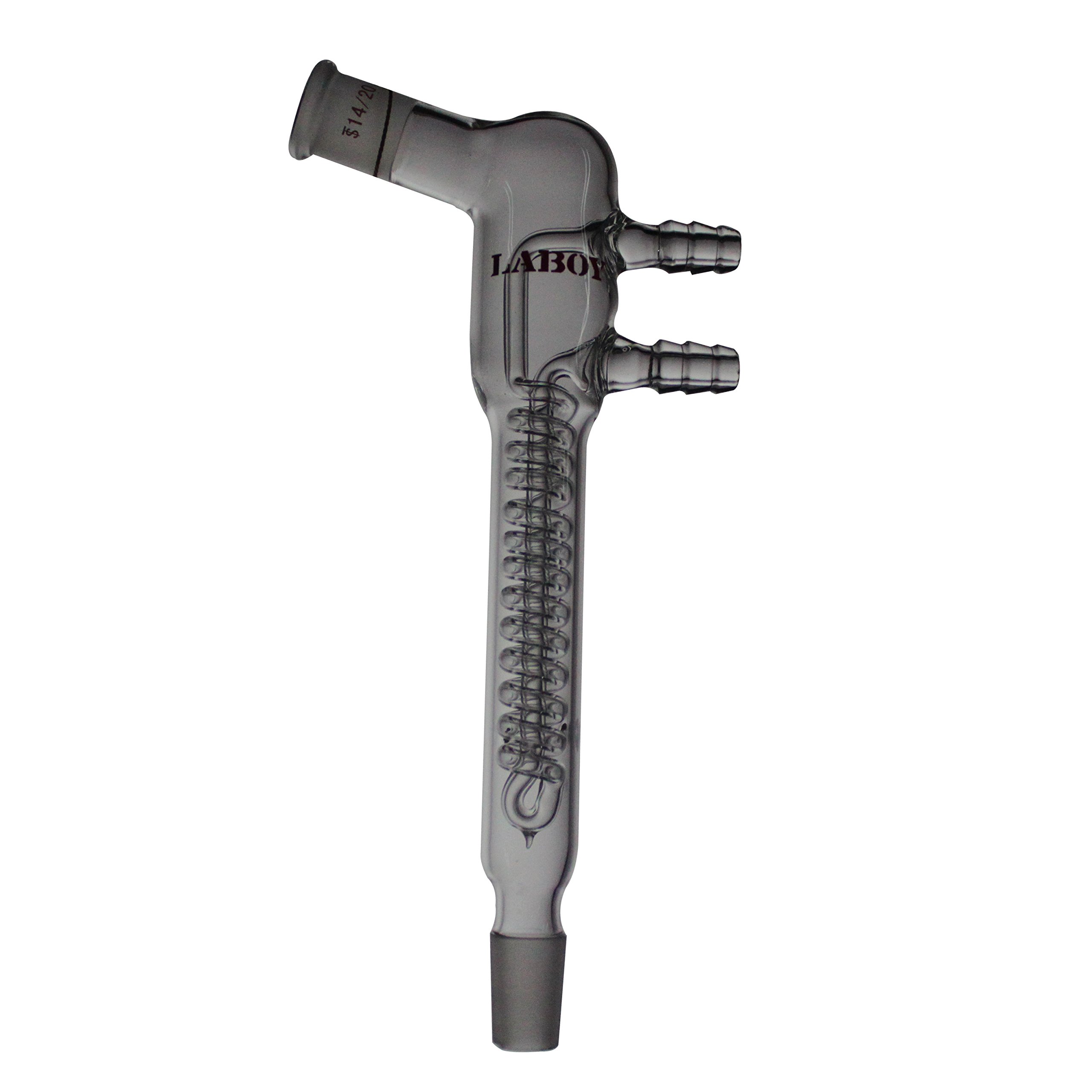 Laboy HMC010601 Glass Reflux Condenser 100 mm Coil Length 205 mm ...